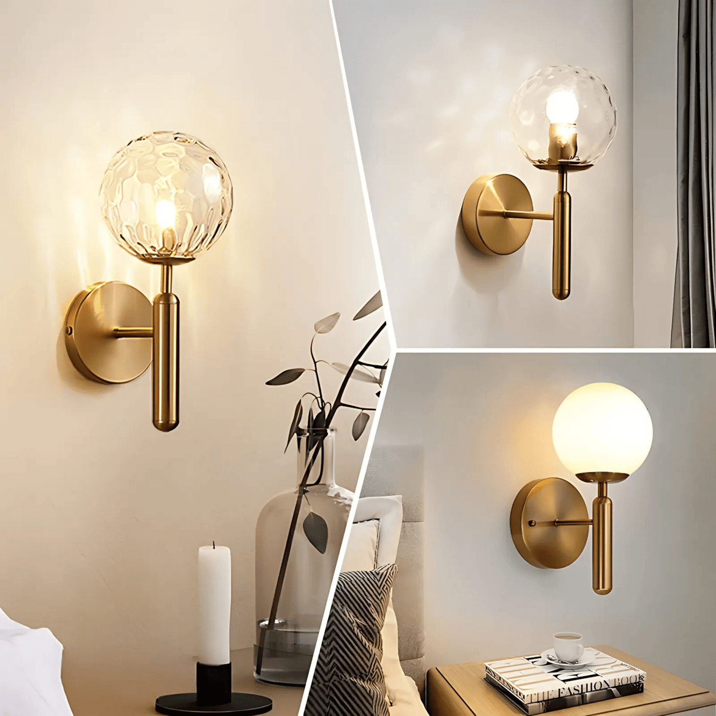 Bauer - Brass wall Light | Hestia & Co.